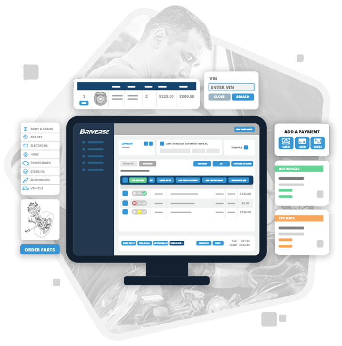 Driverse | Shop Management Software | Repair Shop and Fast Lube POS ...